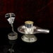 925 Pure Solid Sterling Silver Lord Shiva Lingam Stand/jalheri, Use for ...