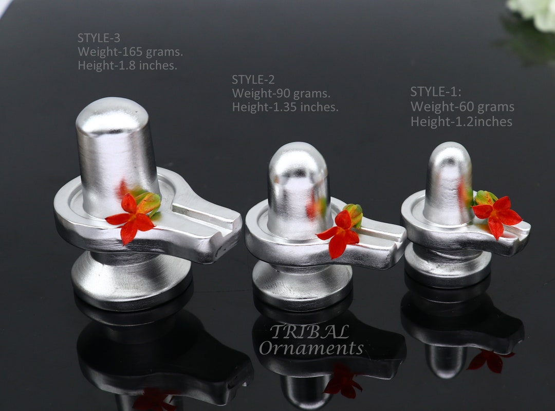 Solid Mercury God Shiva Divine Lingam Statue Article, Parad Shiva ...