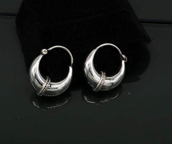 Best silver hoops store