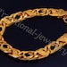 Traditional Navabi Chain Style 22kt Yellow Gold Handmade Fabulous Men's ...