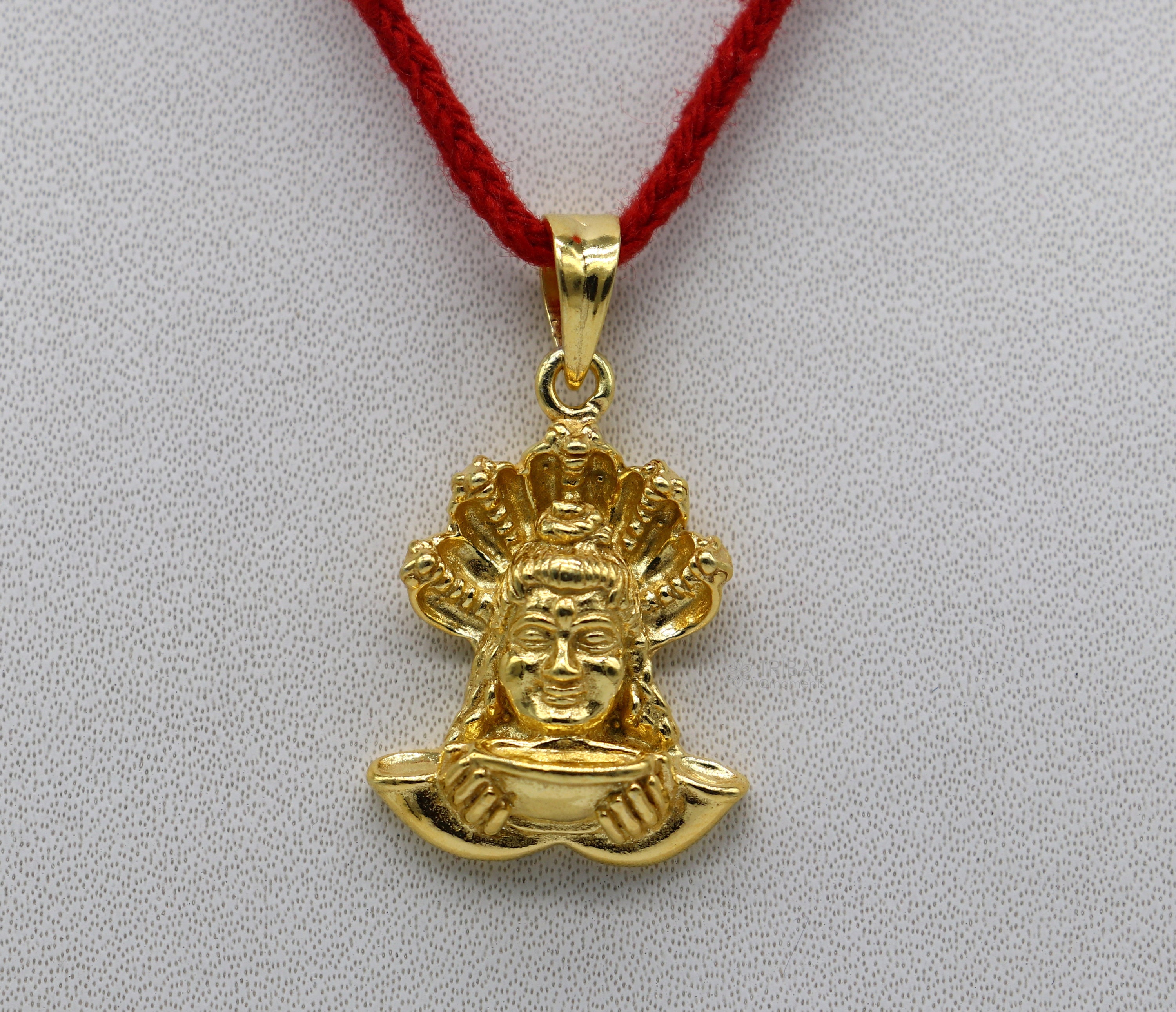 925 Sterling Silver Handmade Idol God Shiva Pendant, Amazing Designer ...