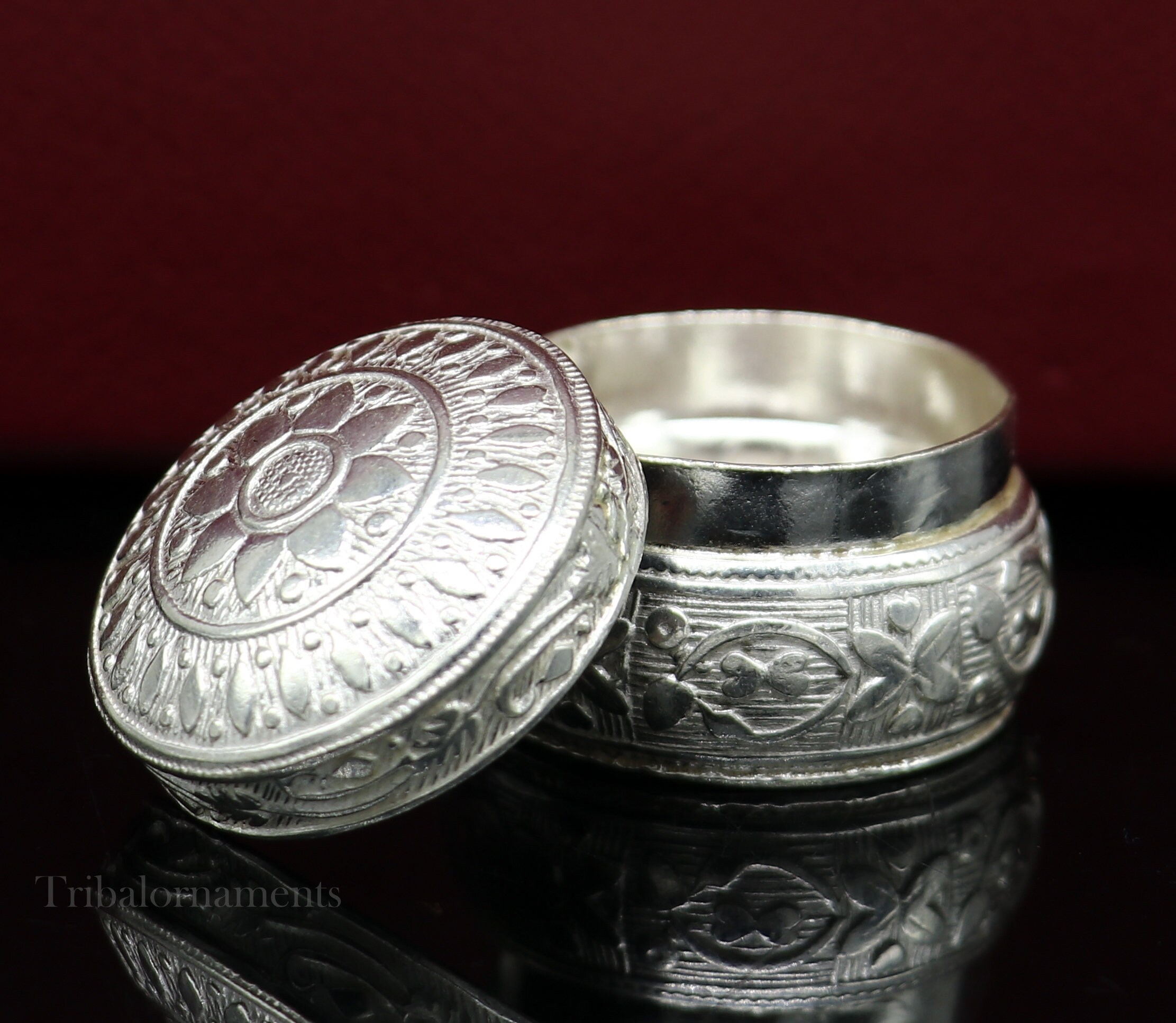 Vintage Style 925 Sterling Silver Unique Design Handmade Brides Eyes ...
