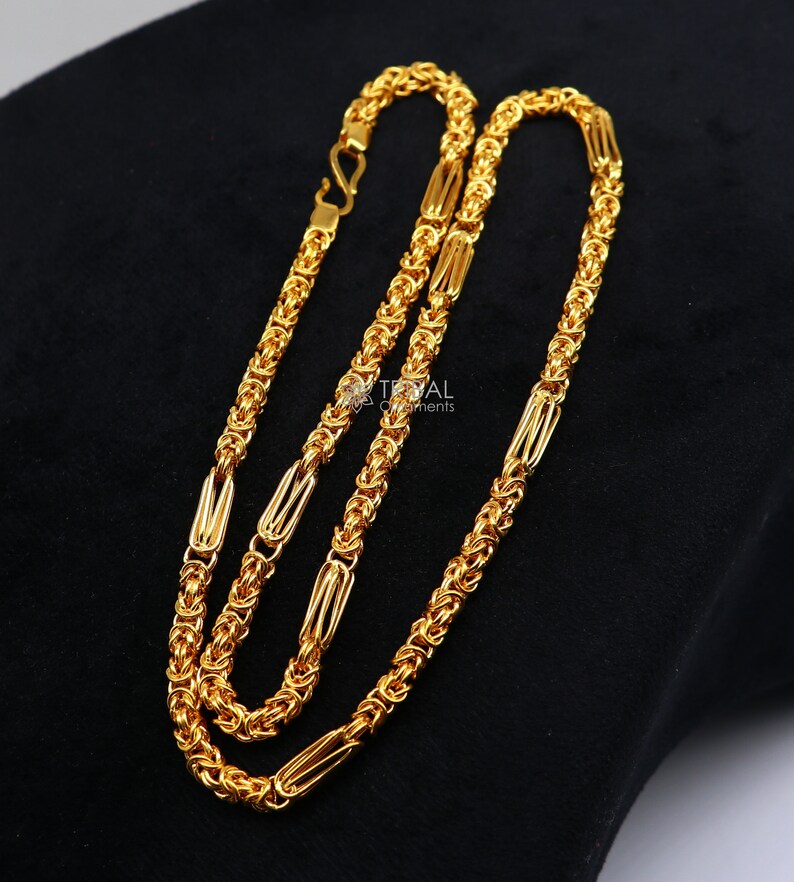 22kt Yellow Gold Handmade Fabulous Modern Trendy Unique Design ...