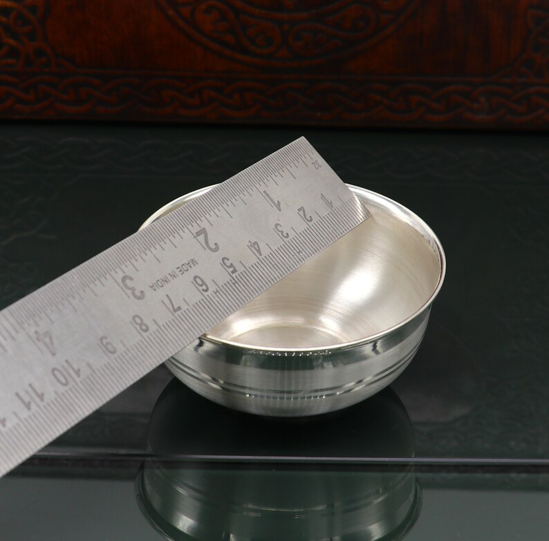 999 Fine Silver Handmade Small Baby Bowl and Water Glass Set - Etsy