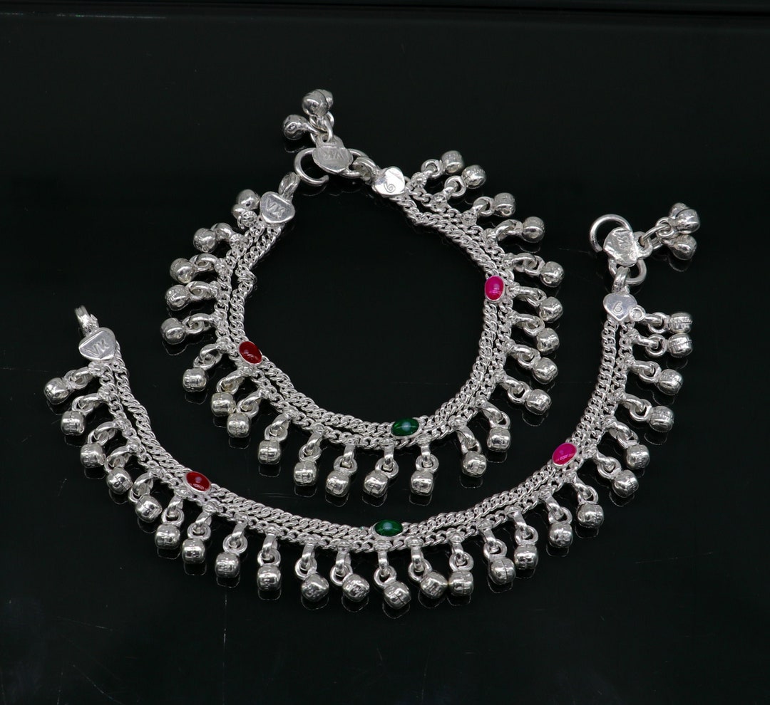 6 Long Handmade Customized Waved Jingling Bells Double Chain Fabulous ...