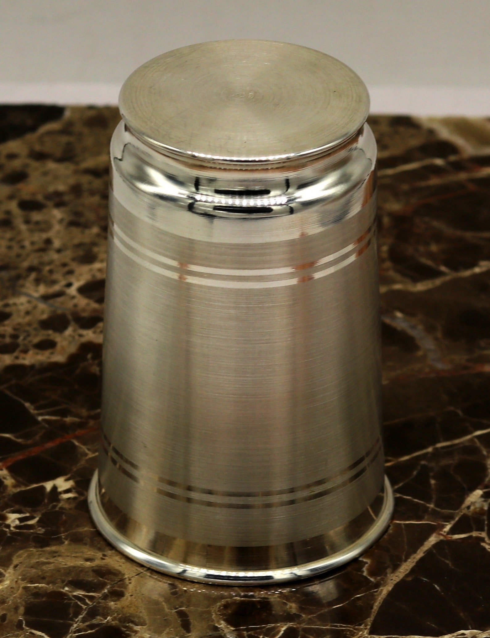 Pure 999 fine silver handmade vessels water/milk Glass | Etsy