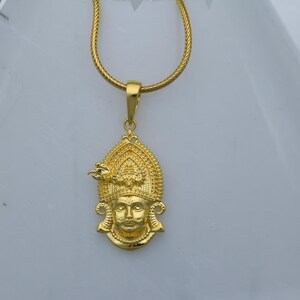 925 Sterling Silver Khatu Shyam Pendant/ Lord Krishna, Amazing Divine ...
