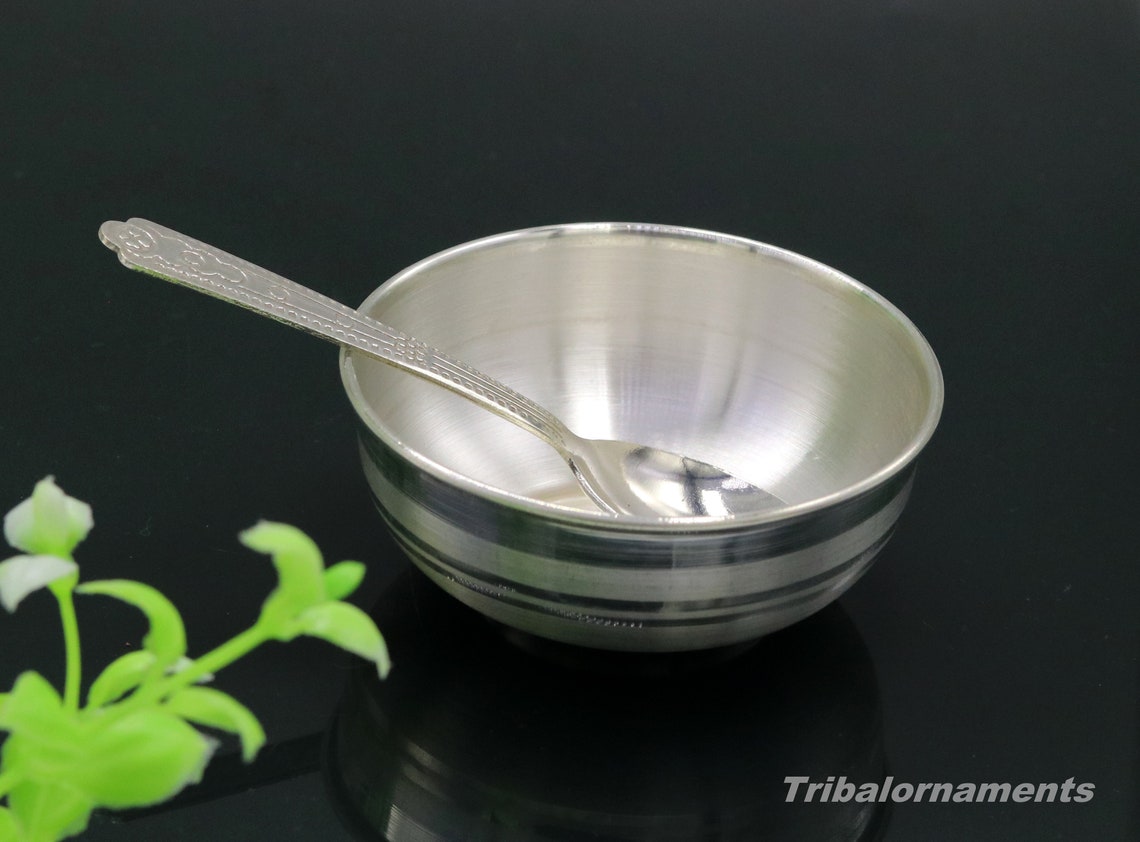 999 Fine Silver Handmade Small Bowl for Baby Feeding Bowl - Etsy