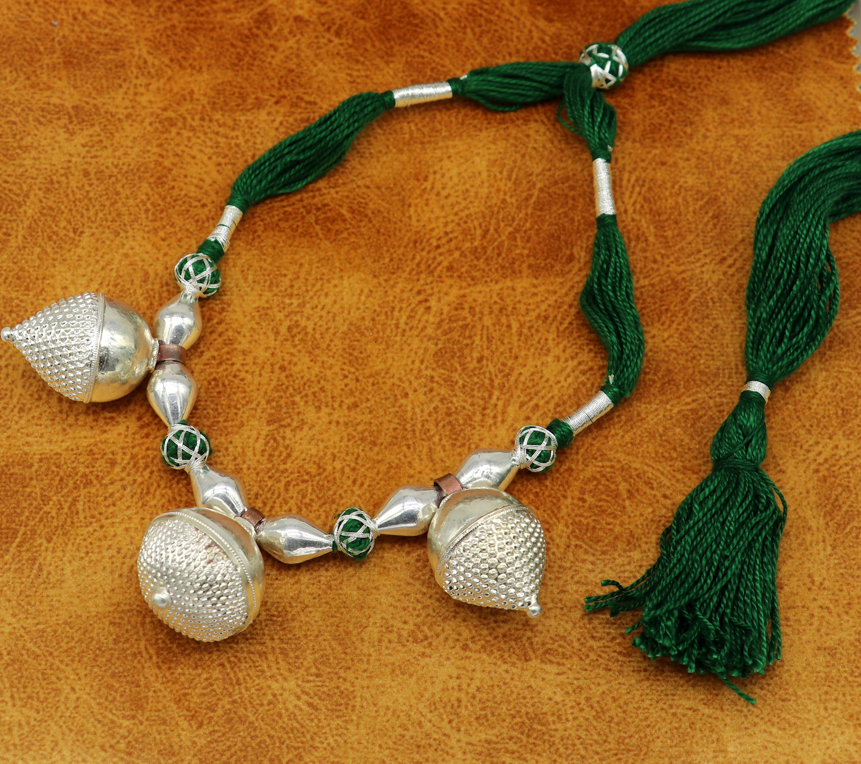 Impresionante vintage indio estilo tradicional de moda plata | Etsy