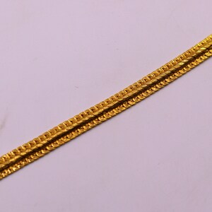 Top Class Vintage Design 22kt Yellow Gold Handmade Gope Chain - Etsy