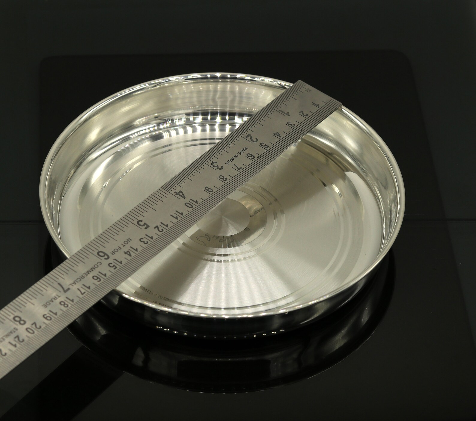 999 Pure Sterling Silver Handmade Solid Silver Plate or Tray - Etsy