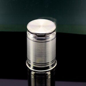 Pure 999 Fine Silver Handmade Vessel, Water/milk Glass Tumbler, Silver ...