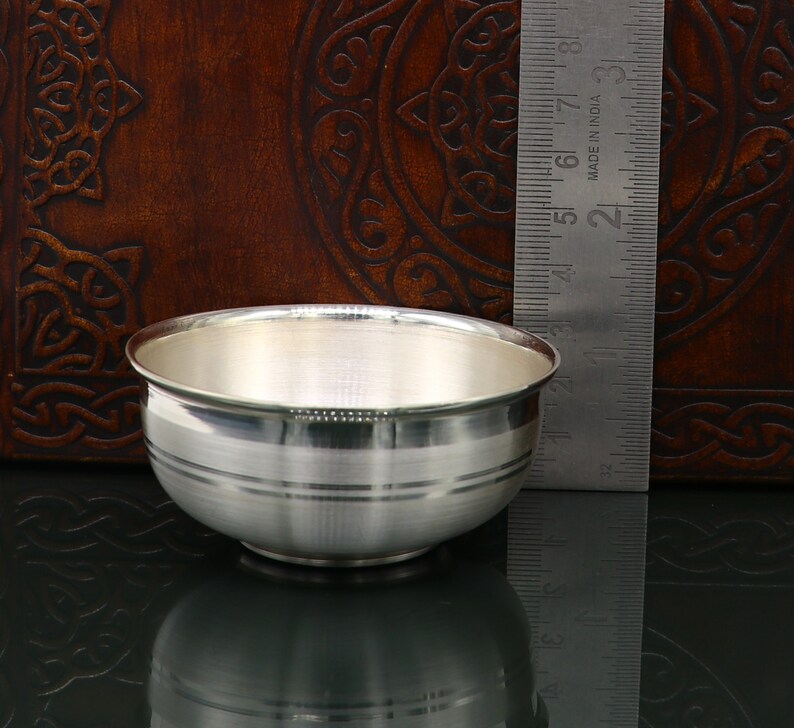 999 Fine Silver Handmade Small Baby Bowl and Water Glass Set - Etsy