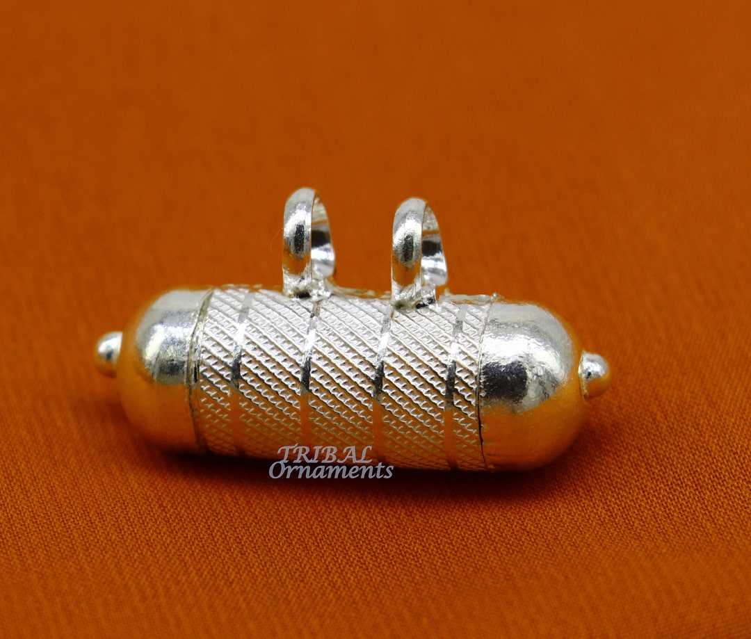 4 Cm Wide Sterling Silver Handmade Vintage Customized Design Amulet ...