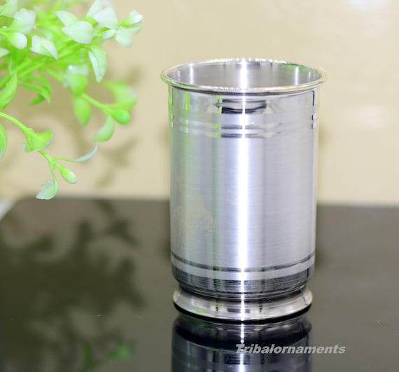 Handmade 999 Fine Silver Vessels Water/milk Glass Tumbler - Etsy UK