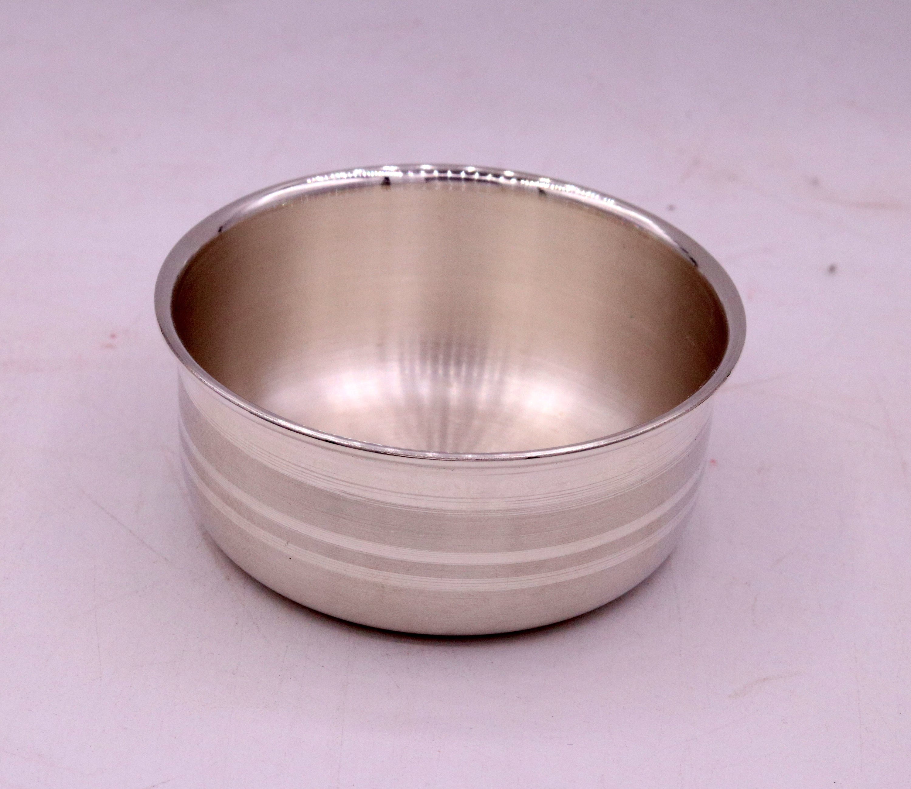 Plain Design Handmade 999 Solid Silver Bowl Silver Vessels - Etsy