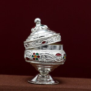 925 Sterling Silver Unique Antique Design Handmade Brides Eyes Kajal ...