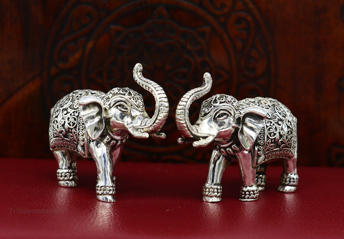 Pure 925 Sterling Silver Kandrai Work Nakshi Design Customized - Etsy