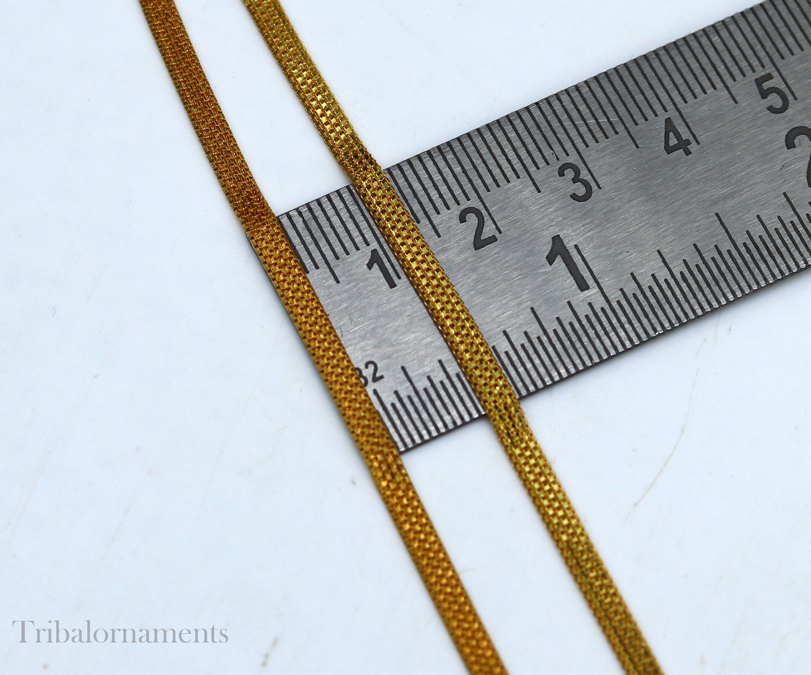 Handmade 22kt Yellow Gold Multi Box Chain Custom Work Highway Chain ...