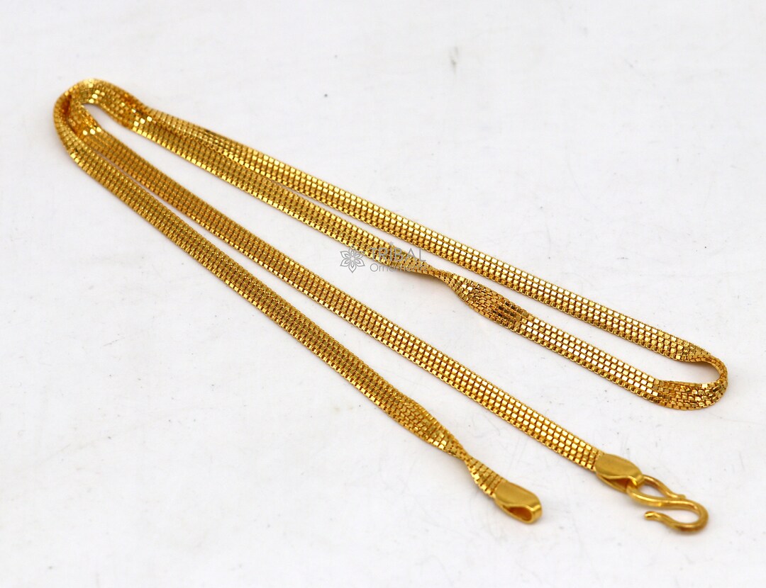 All Sizes 22kt Yellow Gold Handmade Solid Box Multiple Box Customized ...