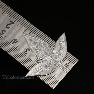 Lord Shiva Bel Patra Solid Silver Handmade Solid Belva Patra, Shiva ...