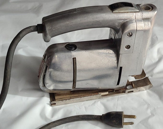 Vintage Craftsman Sabre Jigsaw - Retro All-metal Power Tool in Working ...