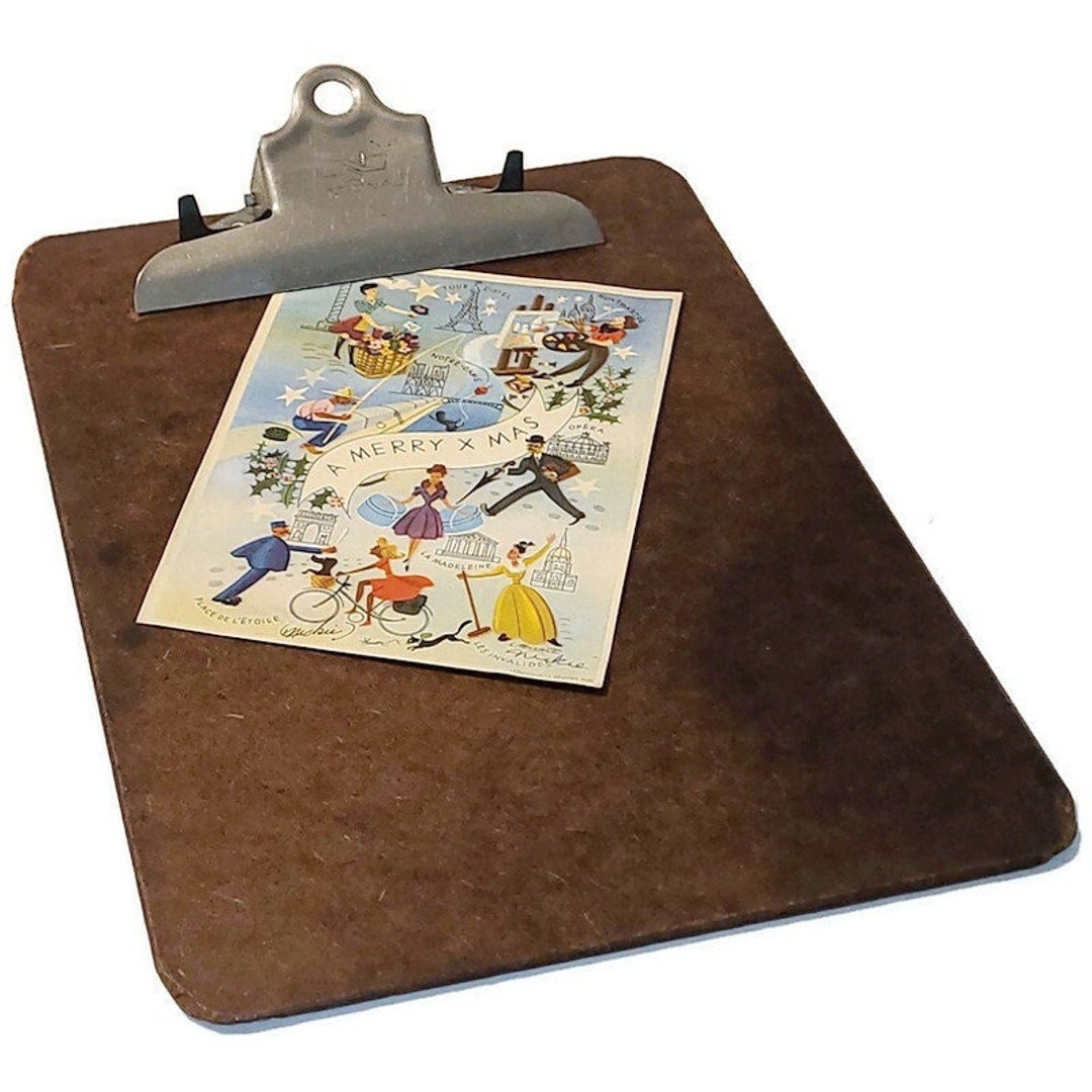 Old Office Clipboard Which Was Lightly Cleaned and is in Very Nice ...