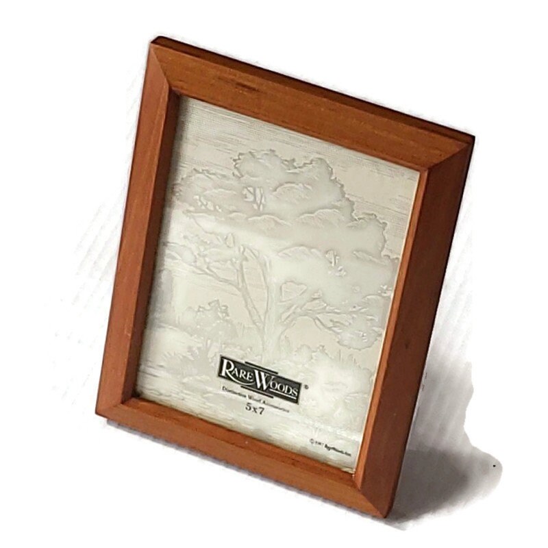 Teak Frame rare Woods Brand 5x7 Solid Teak Wood Photo Frame From the ...