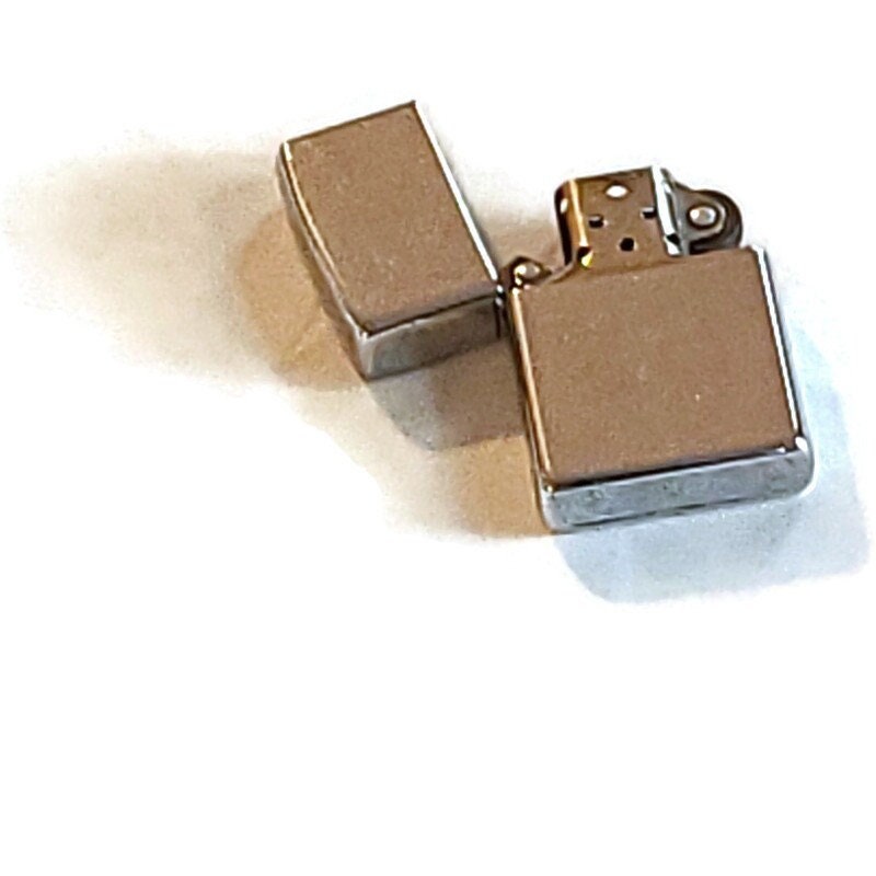 Zippo Silver Lighter This is a Classic in Clean and Very Nice Vintage ...