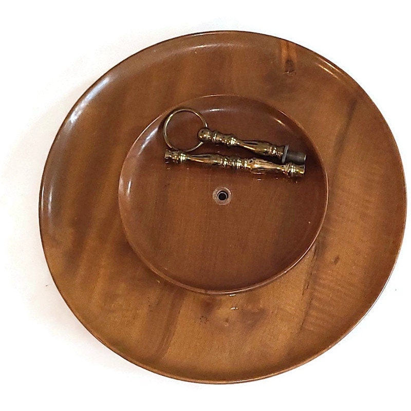 Vintage Two Tier Serving Tray Made of Myrtlewood in Classic - Etsy