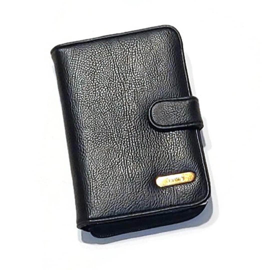 Vintage Mundi Leather Agenda Planner: Leather Notebook Black Wallet ...