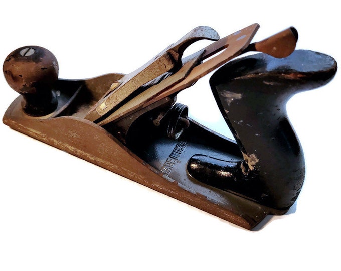 Old Hand Wood Plane 9" by Stanley - Handy Man - VINTAGE RUSTY TOOLS - Etsy