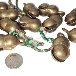 Vintage Small Brass Bells, Lot of 12 in Nice Vintage Condition - Etsy