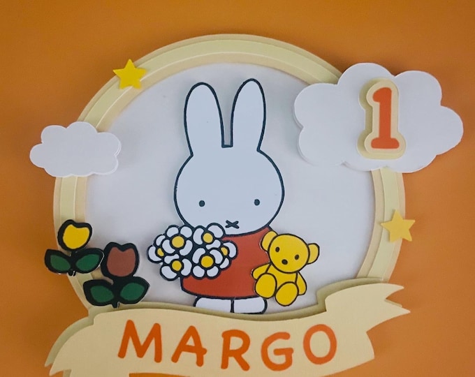 Miffy Figure Figurine, Pastel Colors, Collectible Figure - Etsy