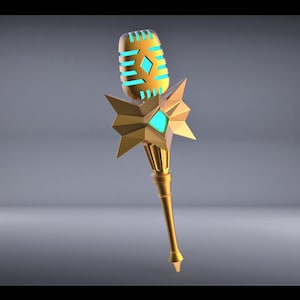 LOL - Seraphine Mic Cosplay Prop - Etsy