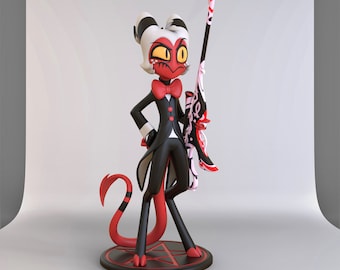 Loona Helluva Boss Hellhound Fanmade Furry Garage Kit Figurine Gift ...