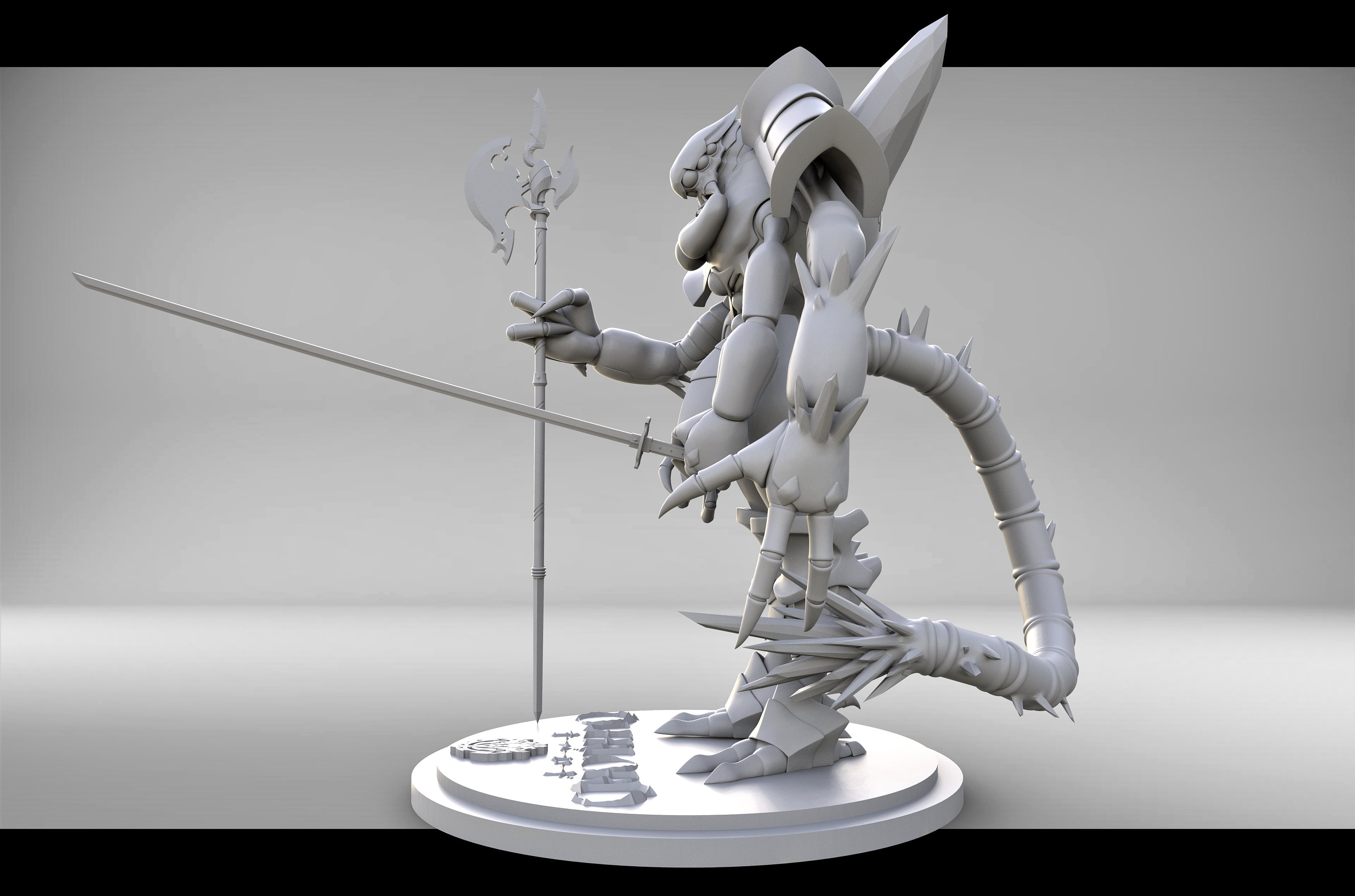 Overlord Cocytus Figure/kit - コキュートス - Etsy