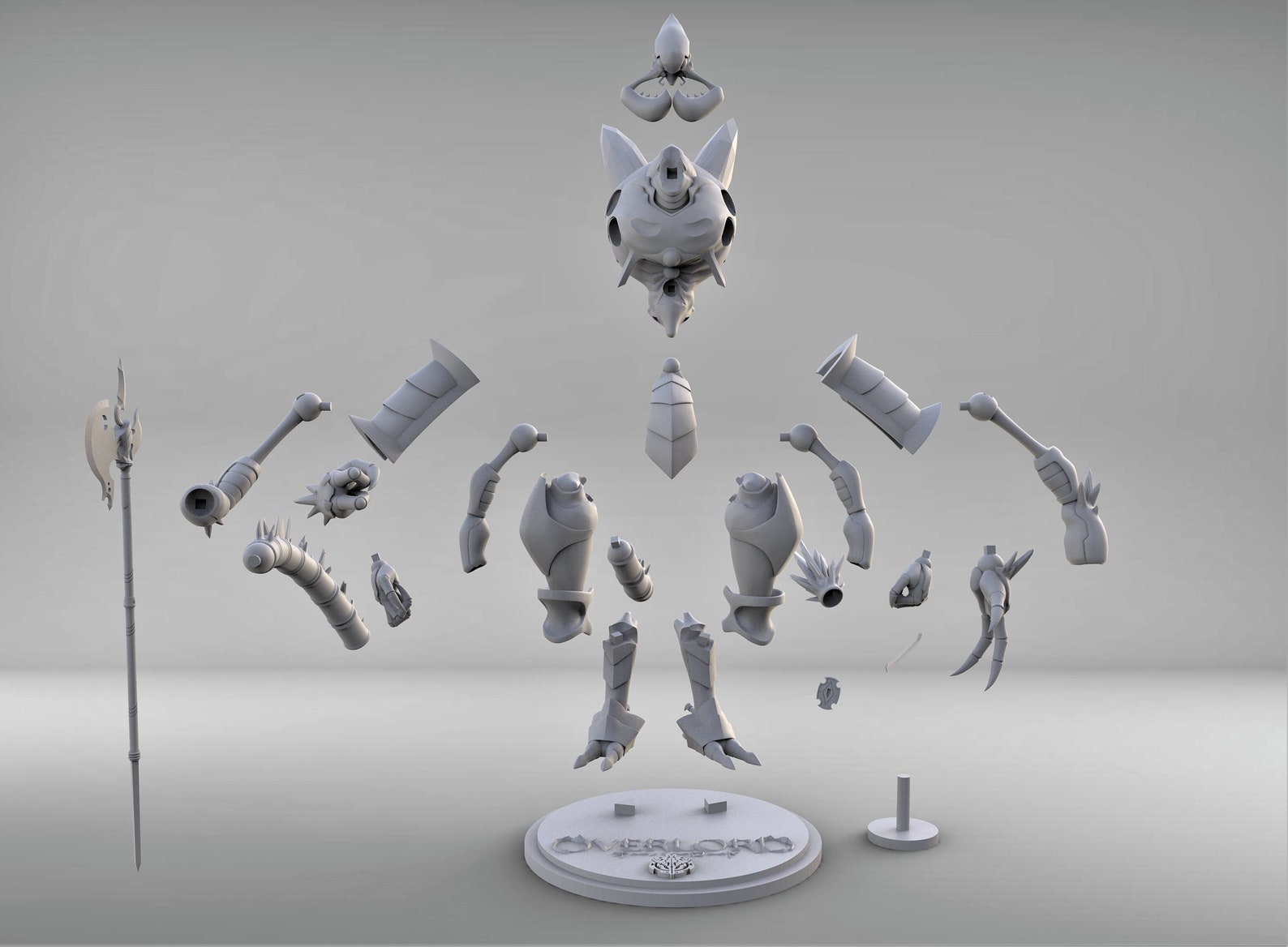 Overlord Cocytus Figure/kit - コキュートス - Etsy