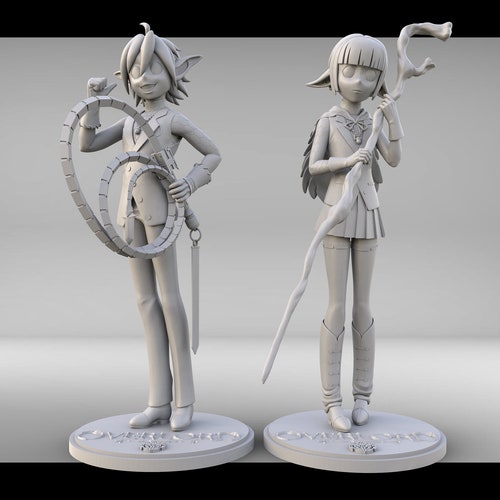 Overlord Aura & Mare Figure/ Kit アウラベラフィオーラ マーレベロフィオーレ - Etsy