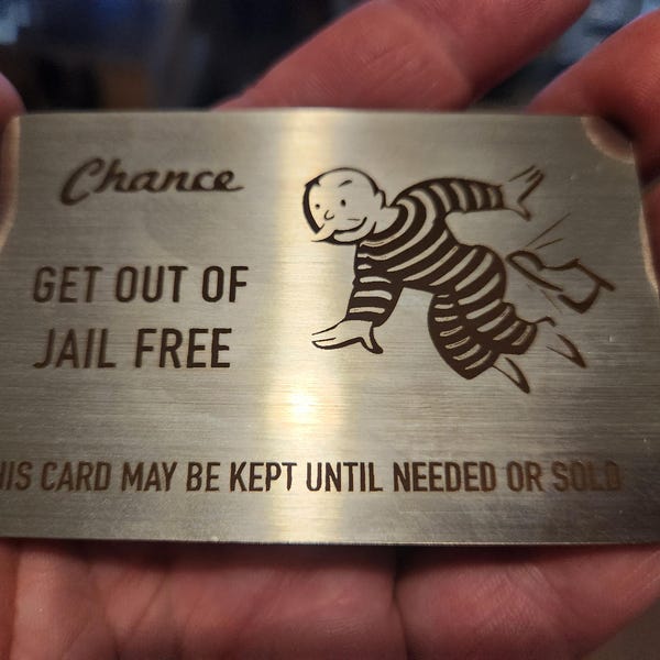 Monopoly Metal Cards - Etsy