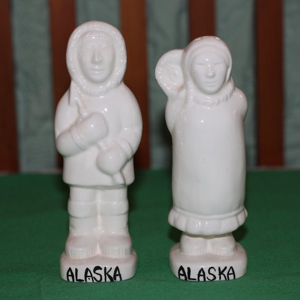 Alaska Salt and Pepper Shakers - Etsy