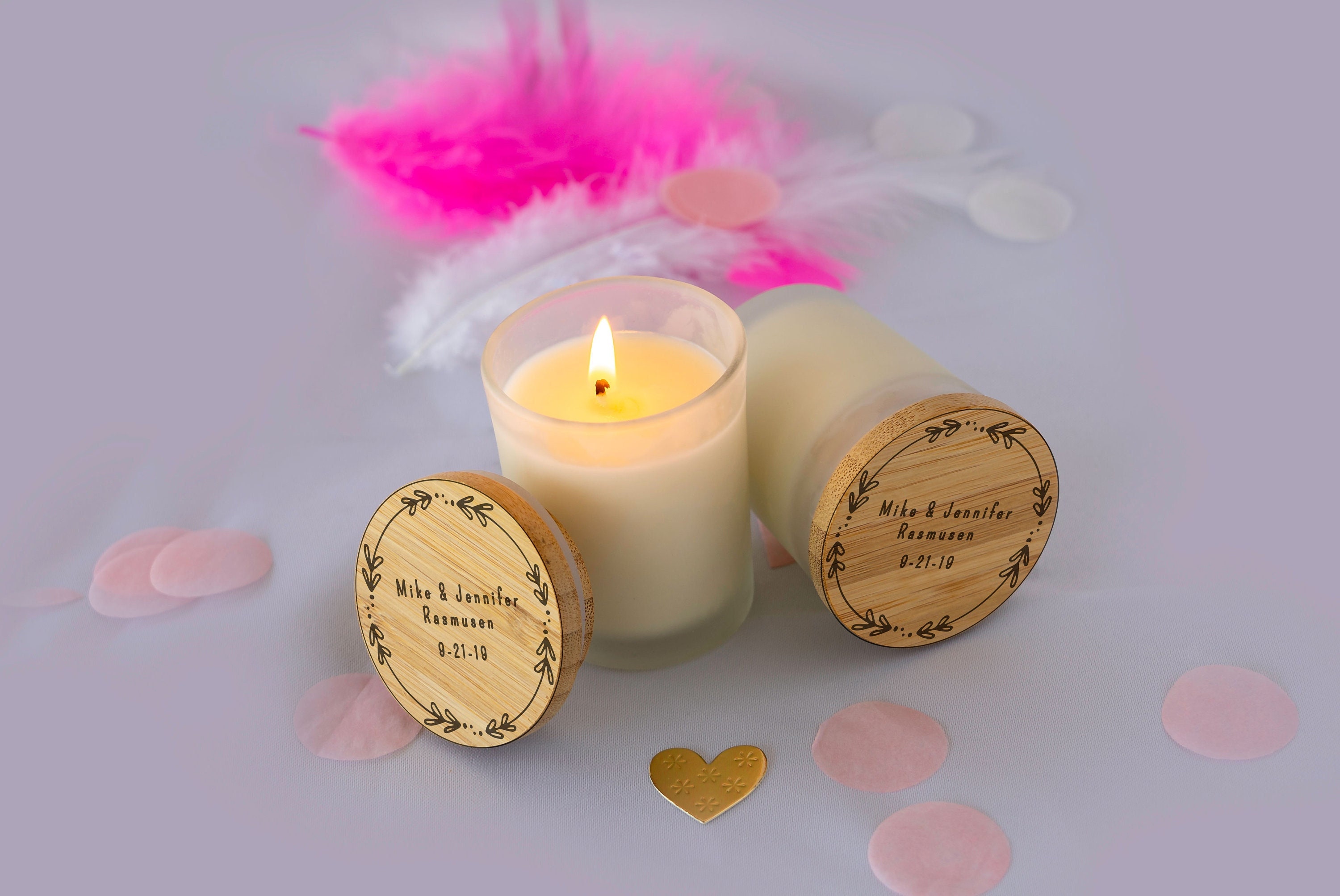 Custom Engraved Candles - Etsy