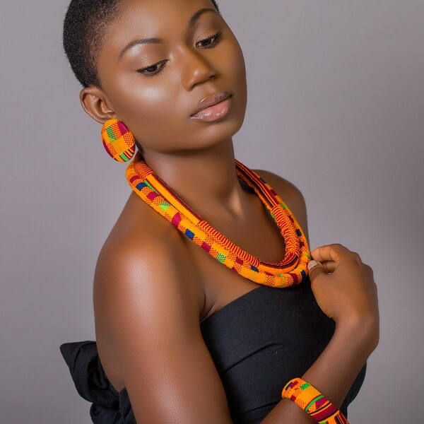 African Rope Necklace - Etsy