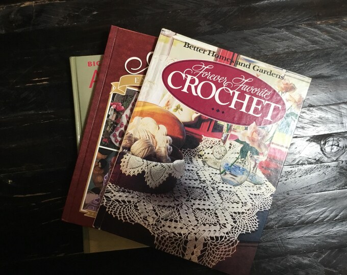 Vintage Crochet Book Bundle - Etsy