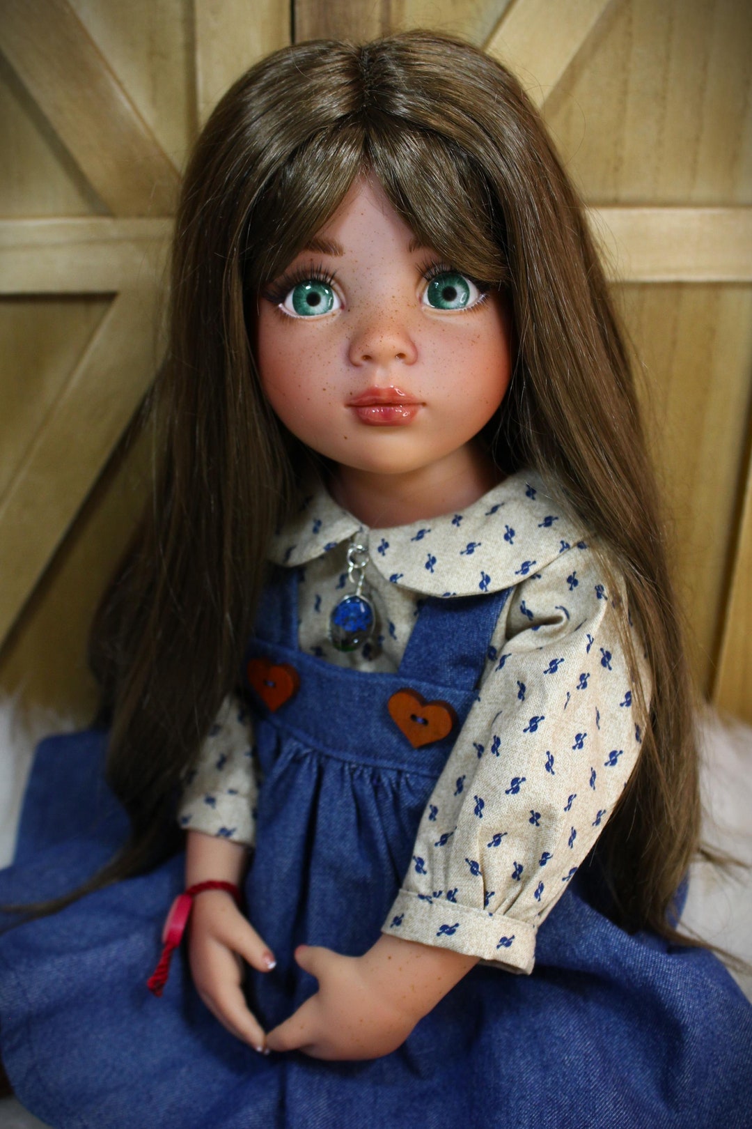 OOAK Custom Gotz Doll Ally, Hand Painted Artist Doll, Custom Faceup - Etsy