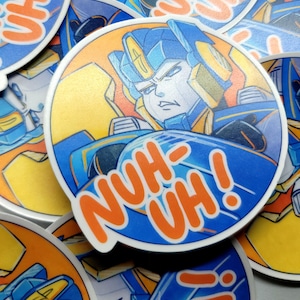 NUH-UH! Sentinel Prime TF One Sticker - Etsy