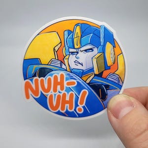 NUH-UH! Sentinel Prime TF One Sticker - Etsy