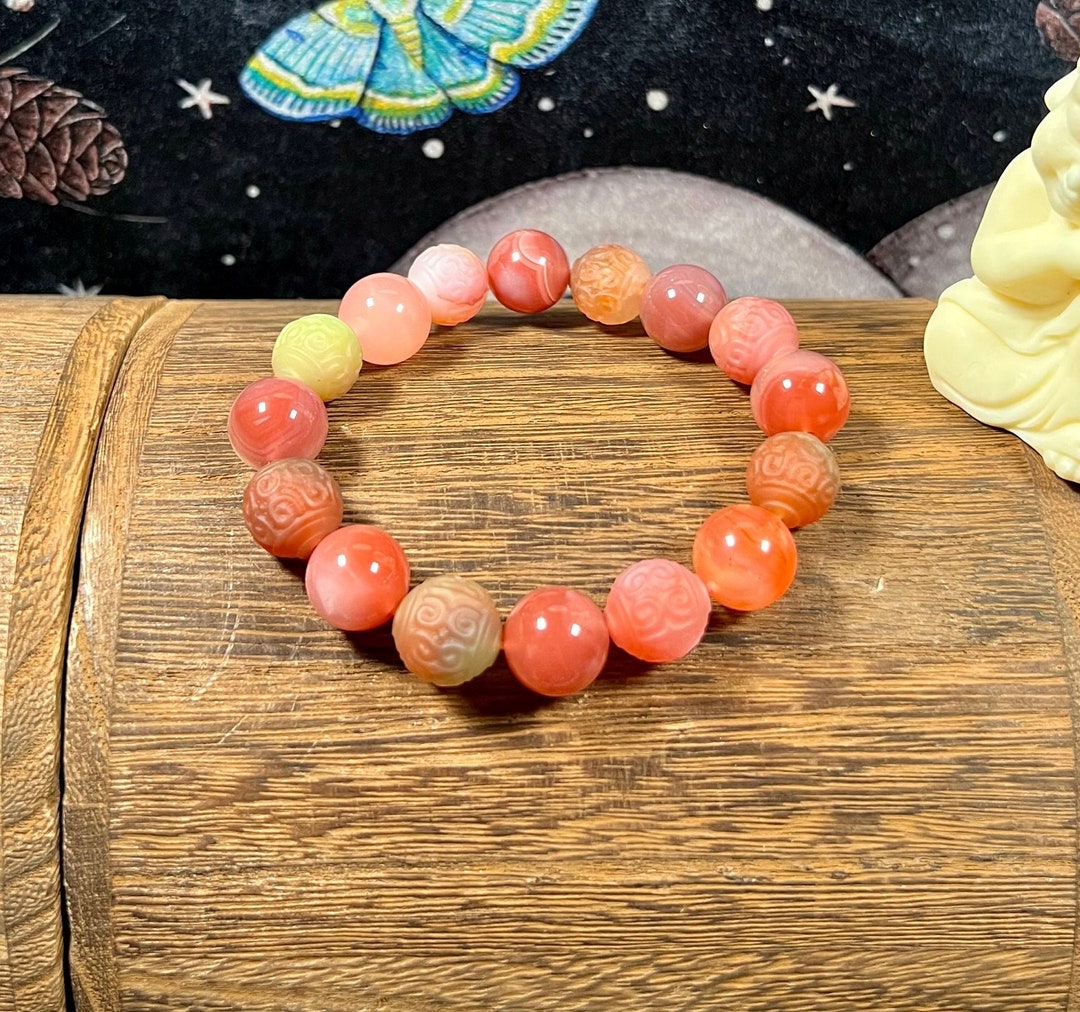 High Quality Yanyuan Agate Bracelet Yan Yuan Carving - Etsy
