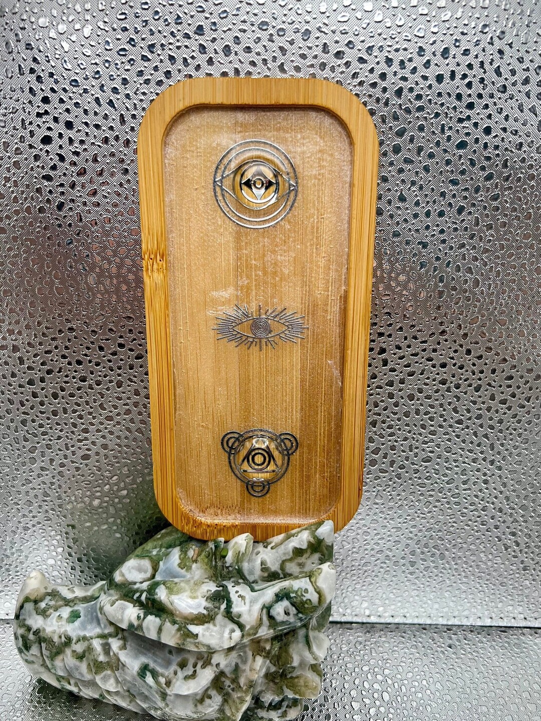 Evil Eye Decorative Tray / Dish, Evil Eye, Chakras, Protection ...