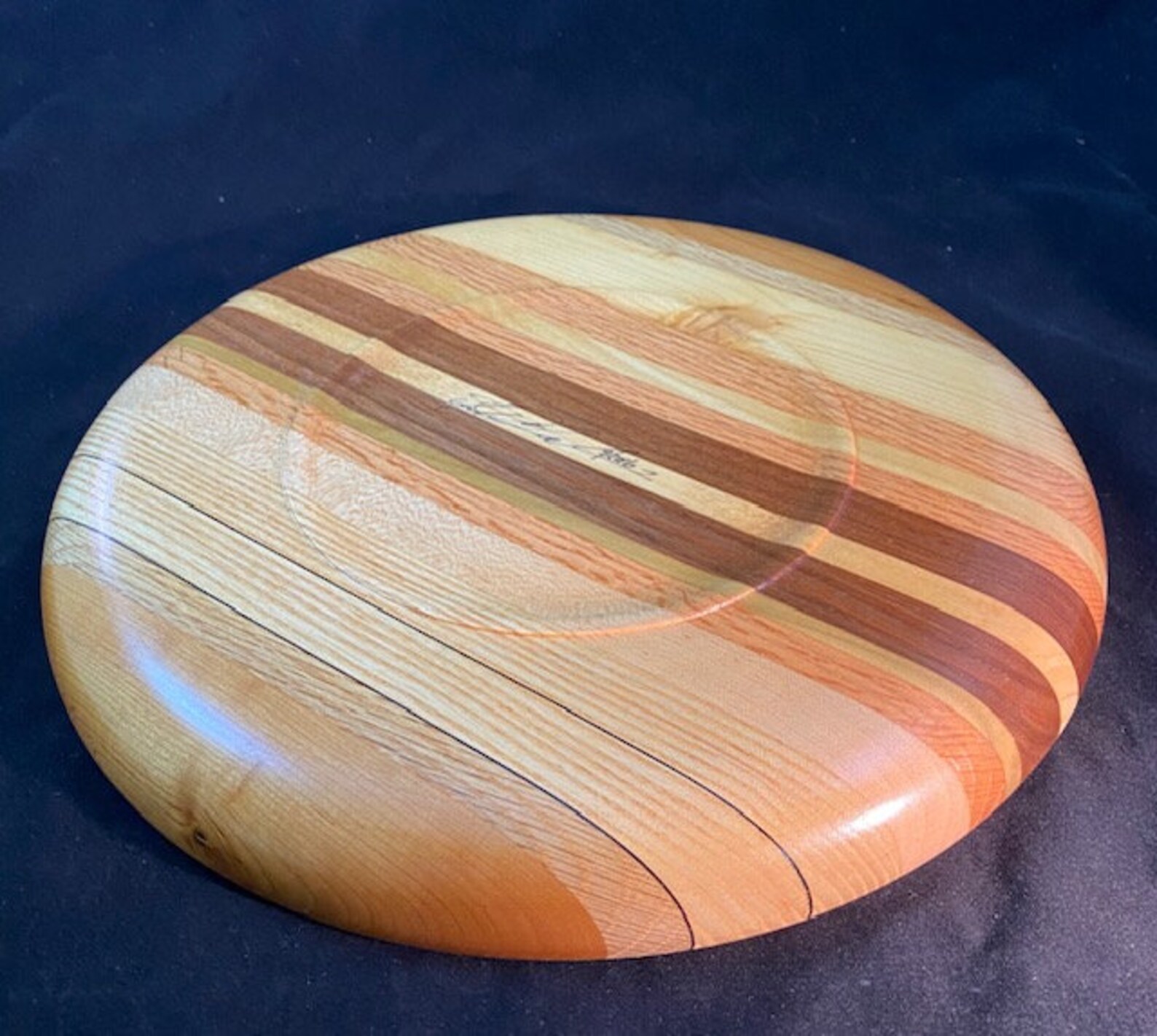 Wood Turned Handcrafted Large Decorative Segmented Platter - Etsy